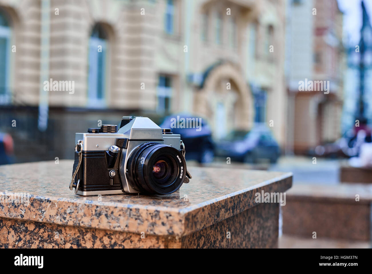 Retro film camera Stock Photo - Alamy