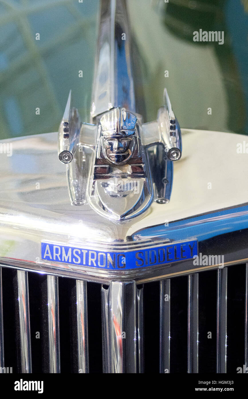 Armstrong Siddeley 1955 345 Sapphire Car Chrome Radiator Grille and ...