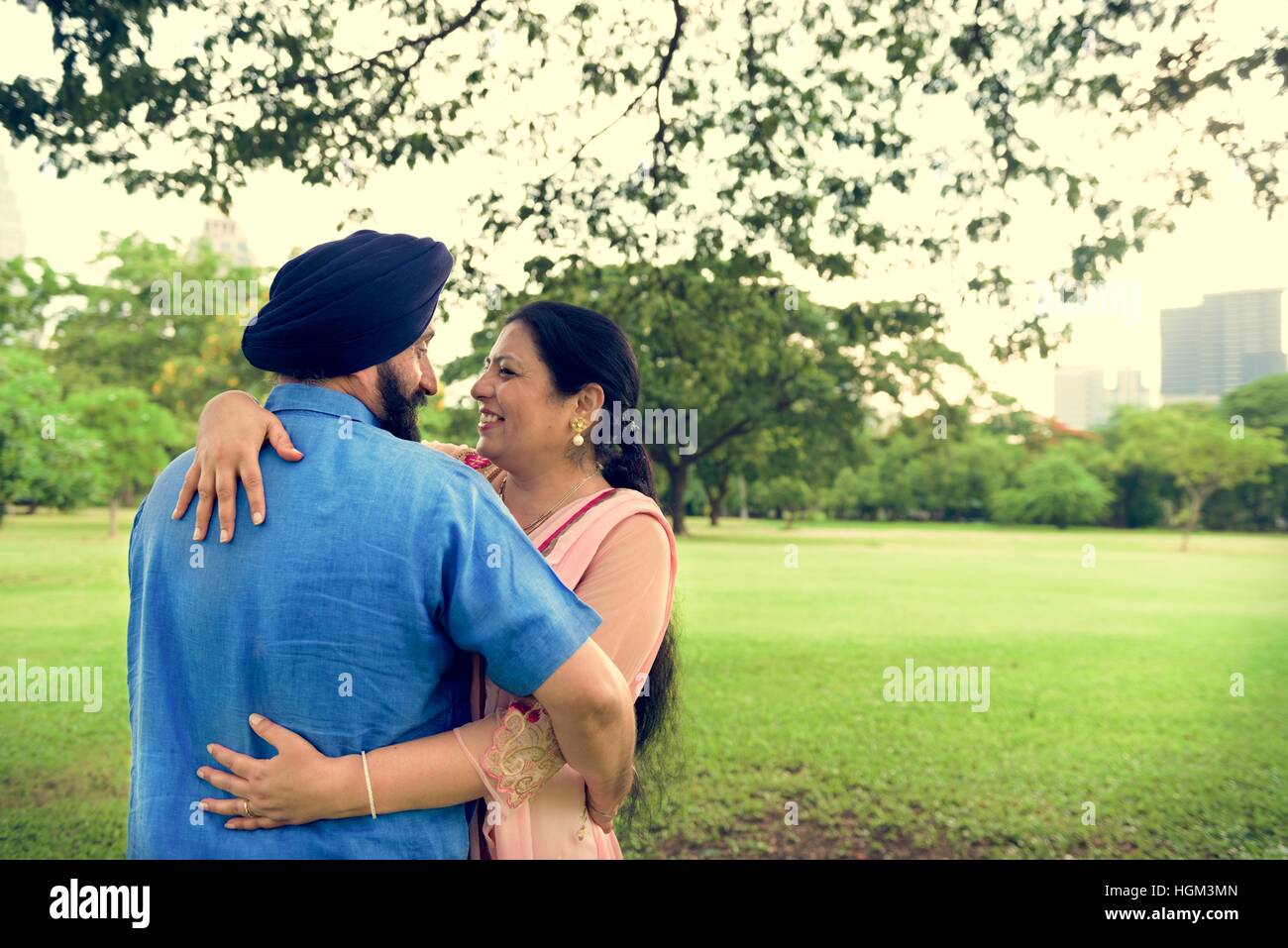 Indian couple hi-res stock photography and images - Alamy