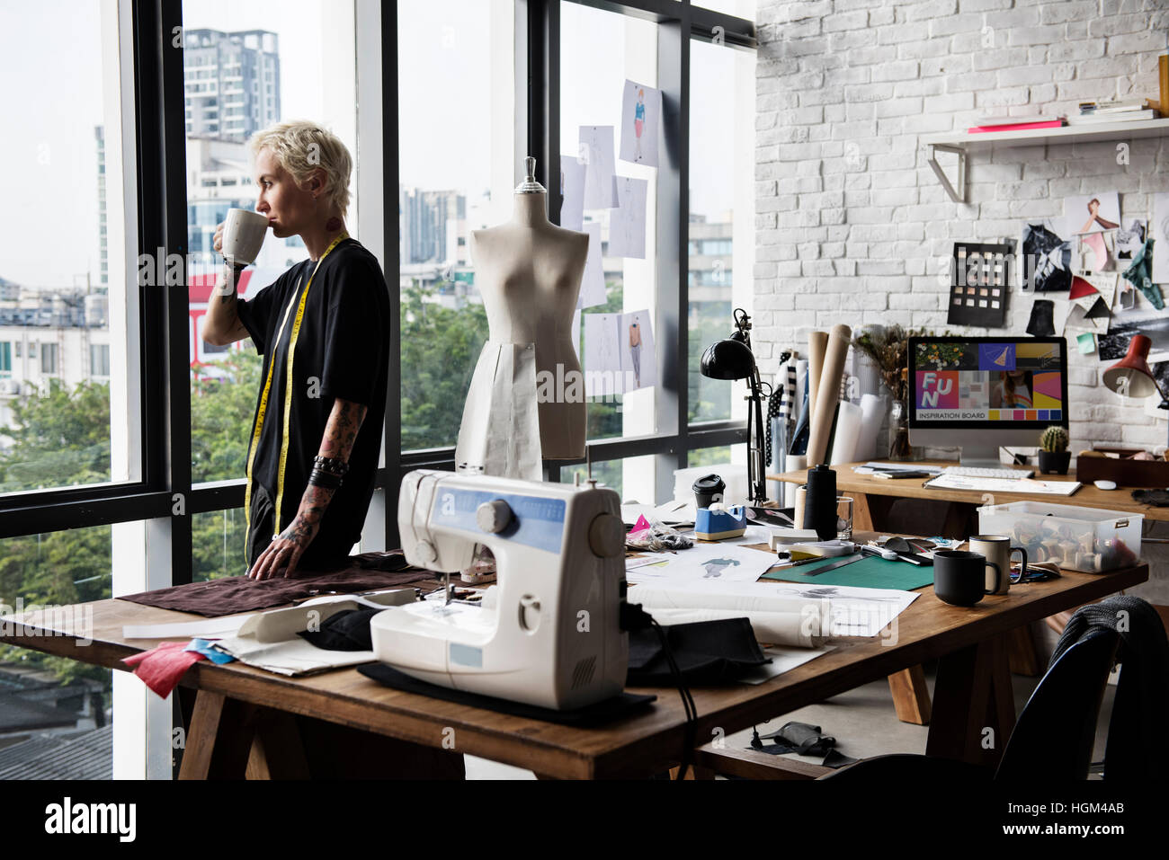 Creative Design Dress Fashion Trend Stylish Concept Stock Photo - Alamy