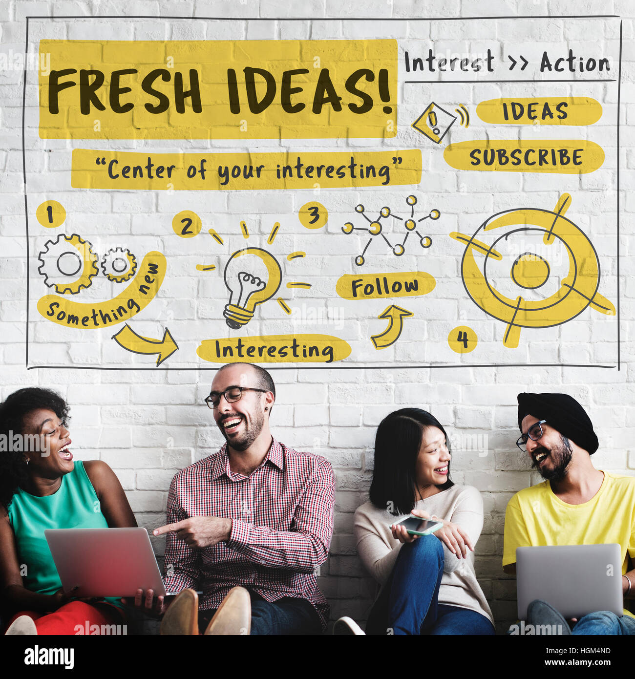 Fresh Ideas Inspire Creativity Concept Stock Photo - Alamy Fresh Ideas Inspire Creativity Concept Stock Photo - Alamy
