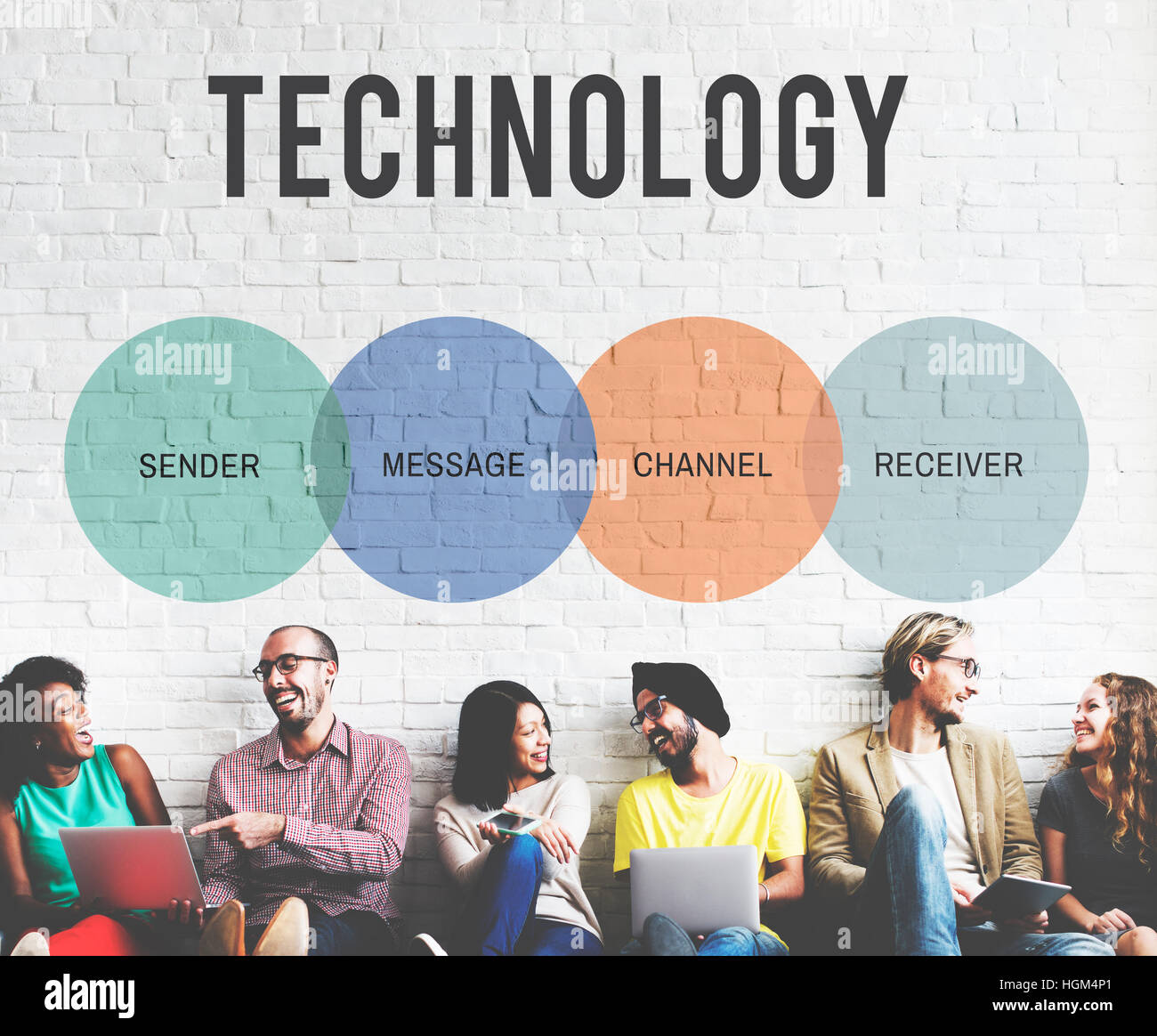 Technology Digital Evolution Innovation Net Concept Stock Photo - Alamy