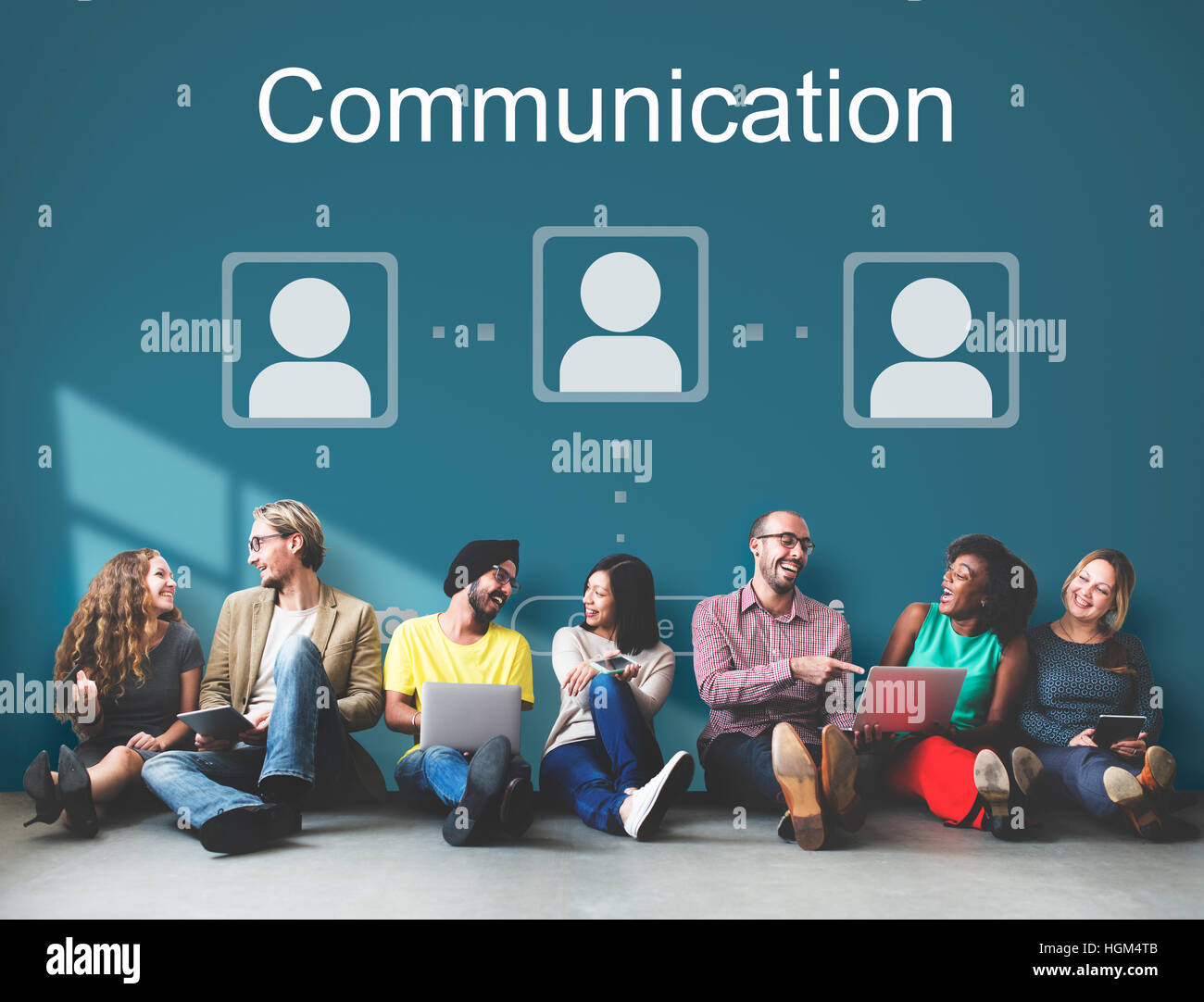 Networking Partnership Communication Business Stock Photo - Alamy