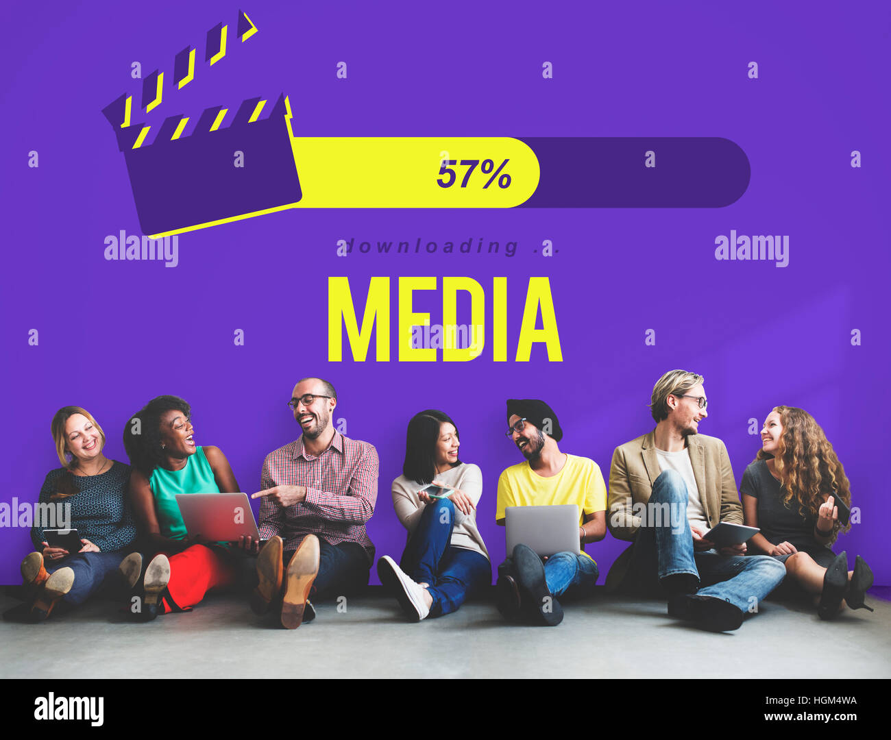 Entertainment Multimedia Theatre Movies Concept Stock Photo - Alamy