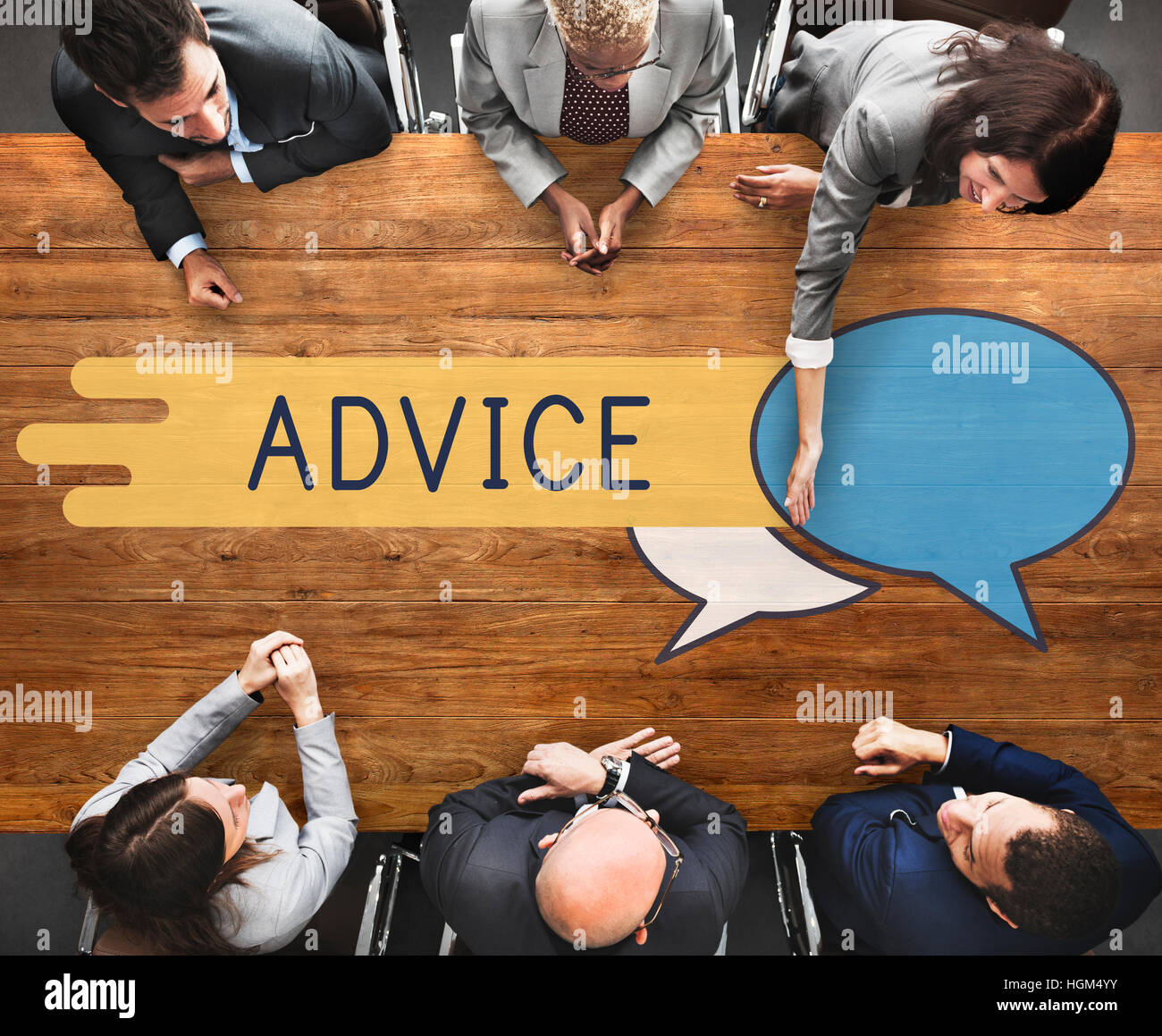 Discussion Communication Advice Negotiation Concept Stock Photo - Alamy