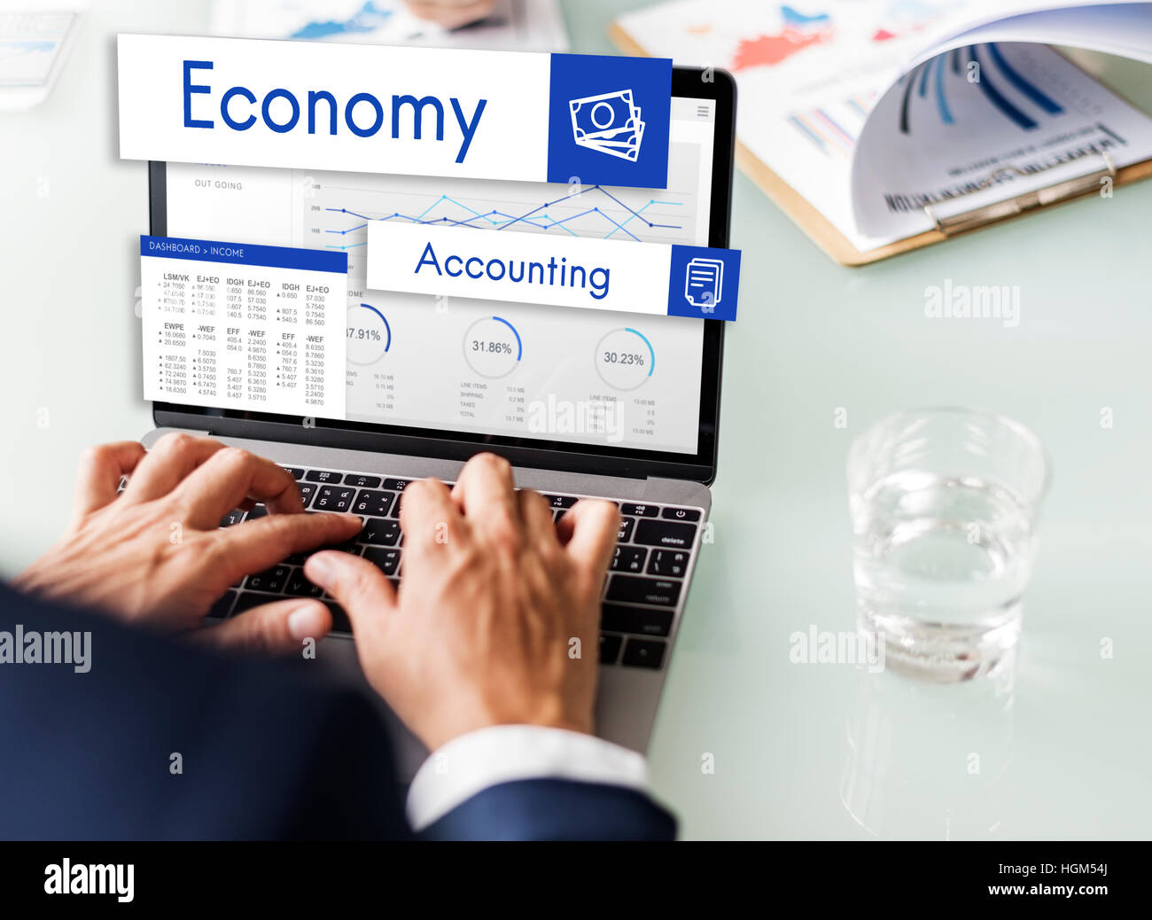 Stock Market Trade Business Analysis Investment Concept Stock Photo - Alamy