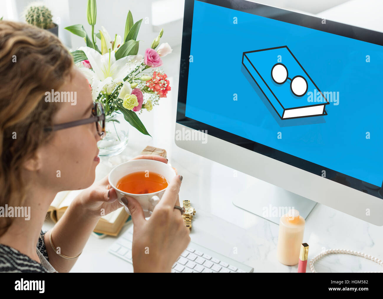 Work textbook hi-res stock photography and images - Alamy