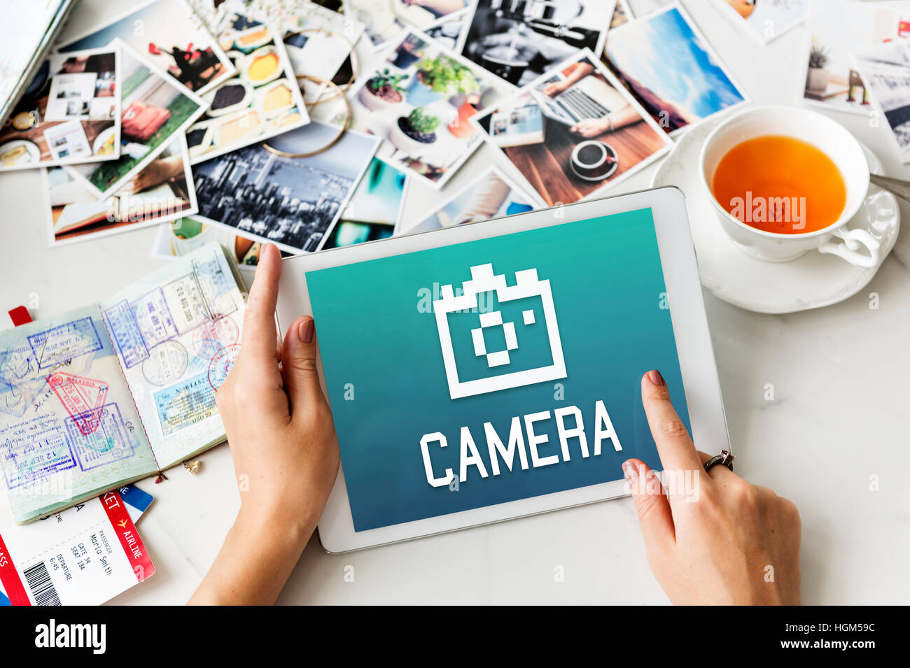 Picture Photography Image Capture Camera Concept Stock Photo - Alamy