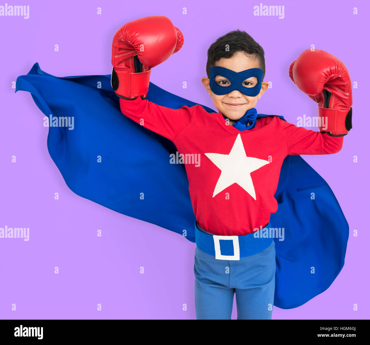 Superhero Girl Bold Brave Female Idol Concept Stock Photo - Alamy