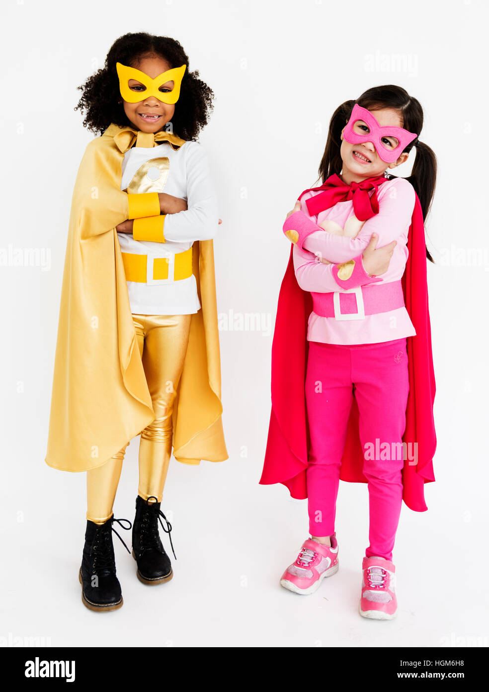 Superhero Girl Bold Brave Female Idol Concept Stock Photo - Alamy