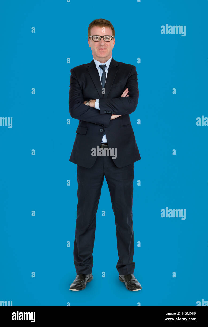 Business people standing pose hi-res stock photography and images - Alamy