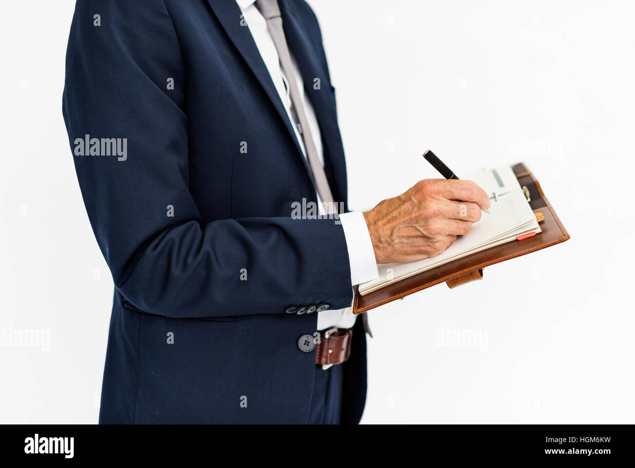 Man Writing Diary Notebook Concept Stock Photo - Alamy