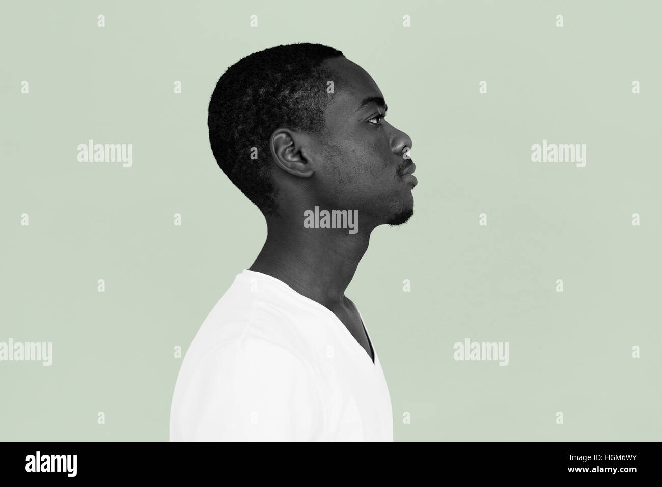 African male side shoot hi-res stock photography and images - Alamy