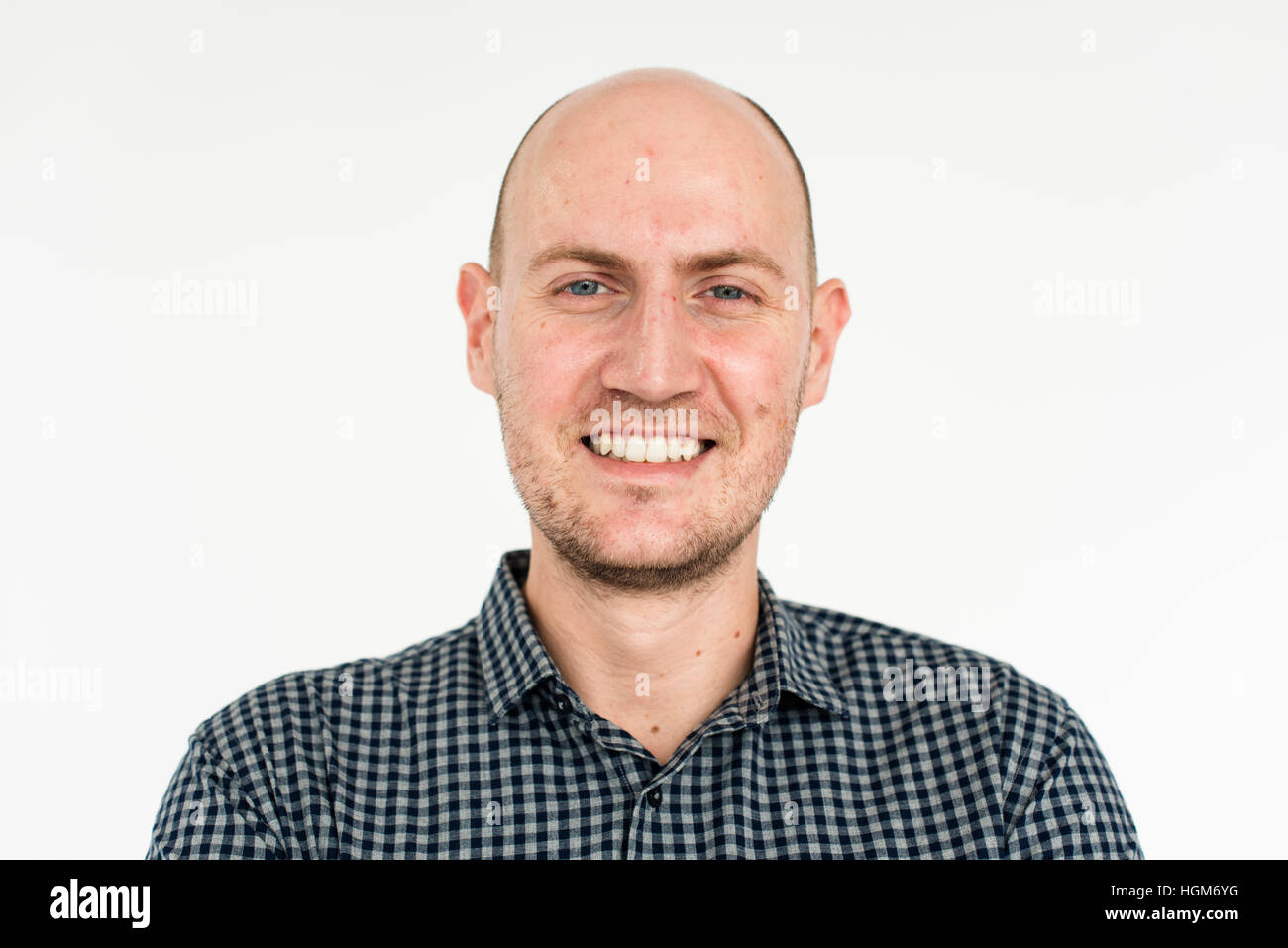 Man Smiling Happiness Portrait Concept Stock Photo - Alamy