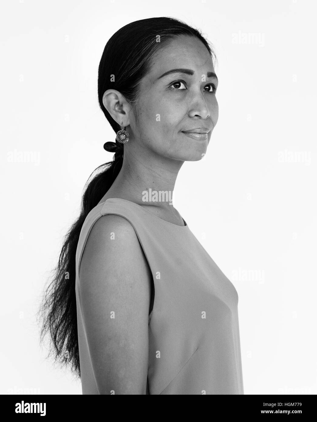 Woman Confidence Self Esteem Portrait Concept Stock Photo - Alamy