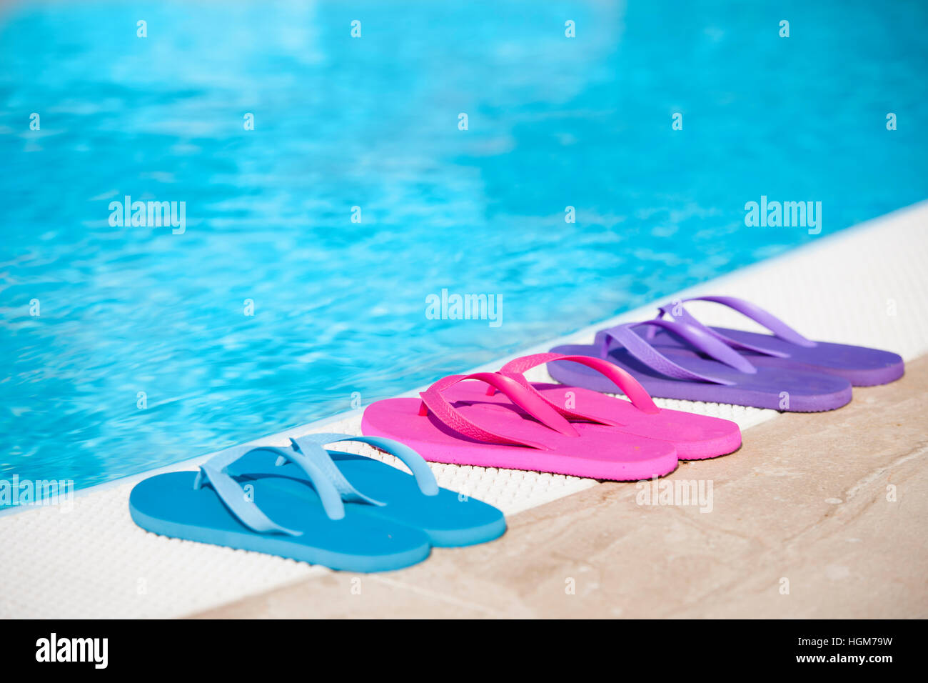 Pool slippers hi-res stock photography and images - Alamy