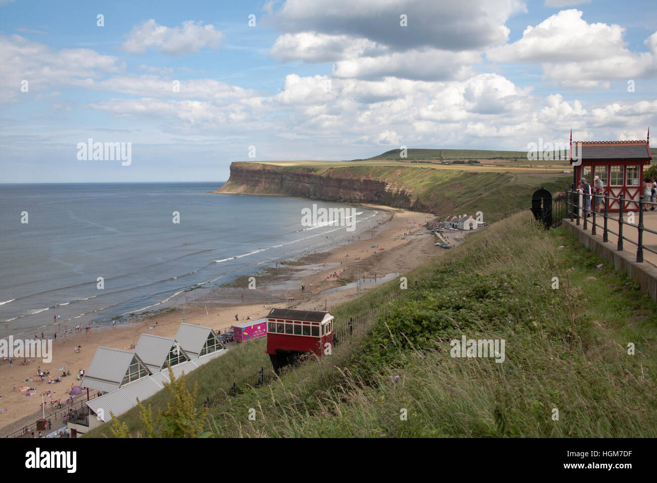Saltburn by the sea funicular railway hi-res stock photography and ...