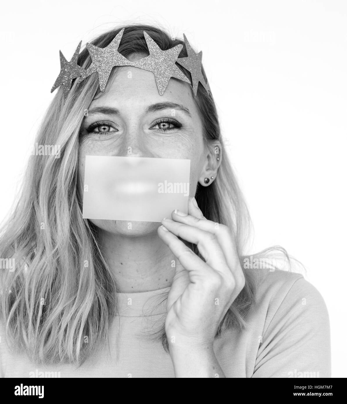 Woman Attractive Pretty Positive Expressive Concept Stock Photo - Alamy