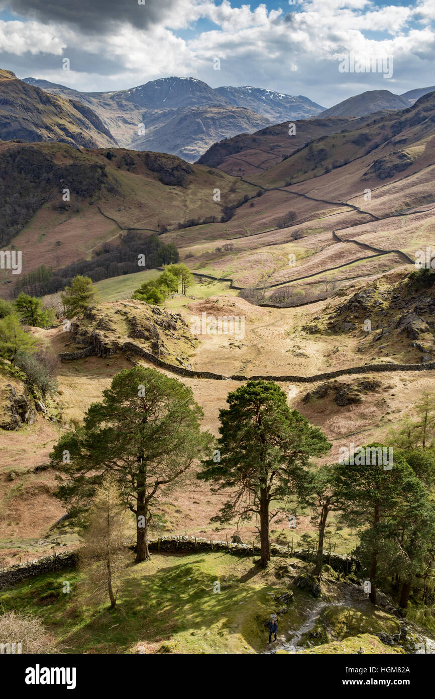 View from great gable towards hi-res stock photography and images - Alamy
