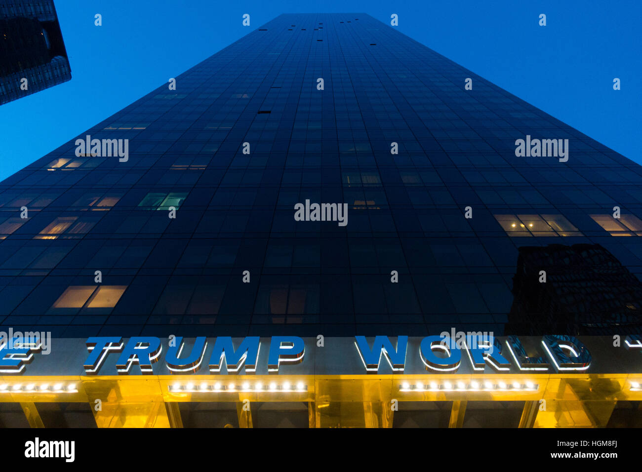 Trump world tower New York City Stock Photo - Alamy