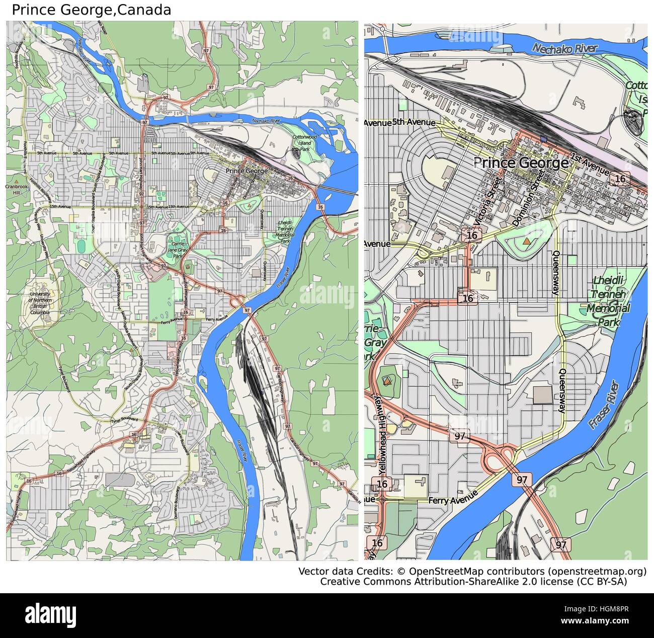Political map of saskatchewan High Resolution Stock Photography and ...