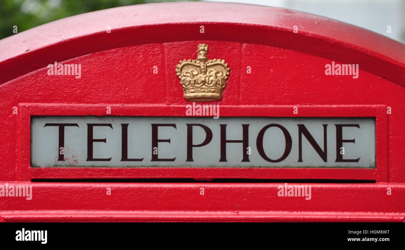 London red telephone box Stock Photo - Alamy