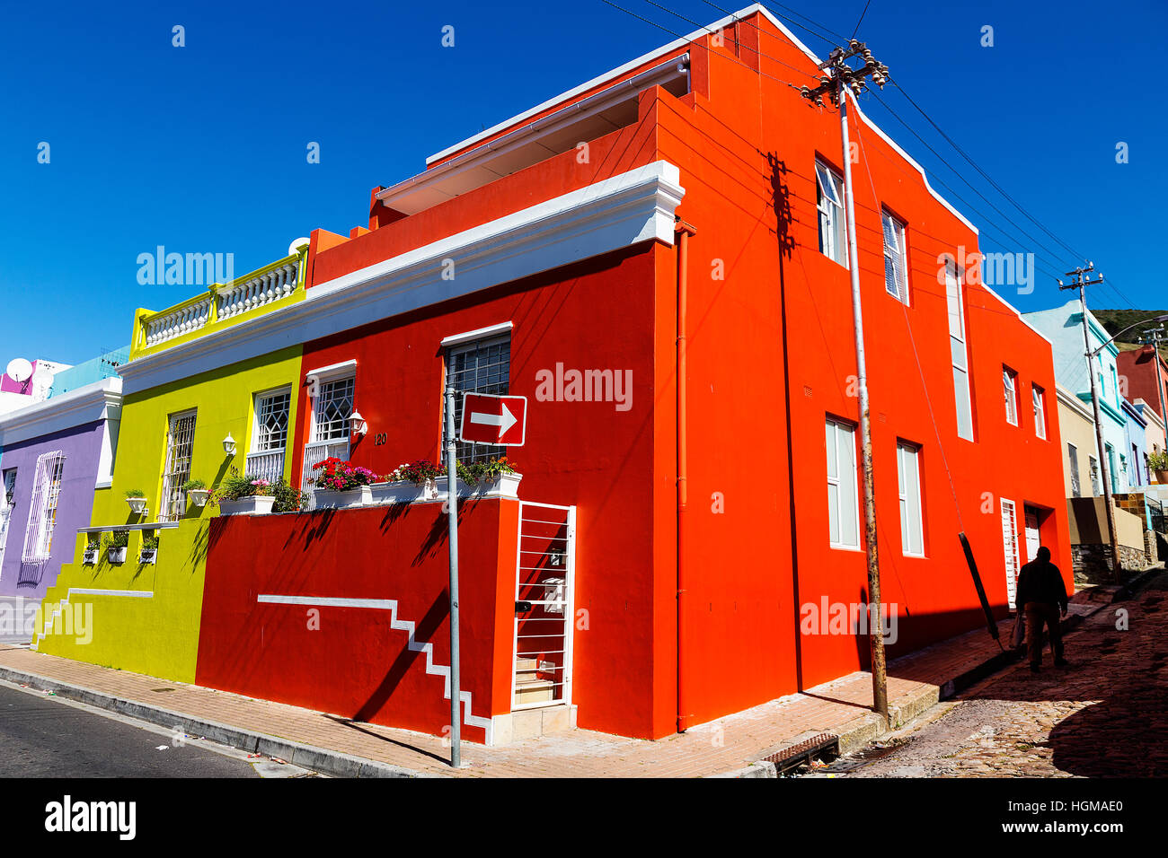 Bo Kaap BoKaap Cape Town Stock Photo - Alamy