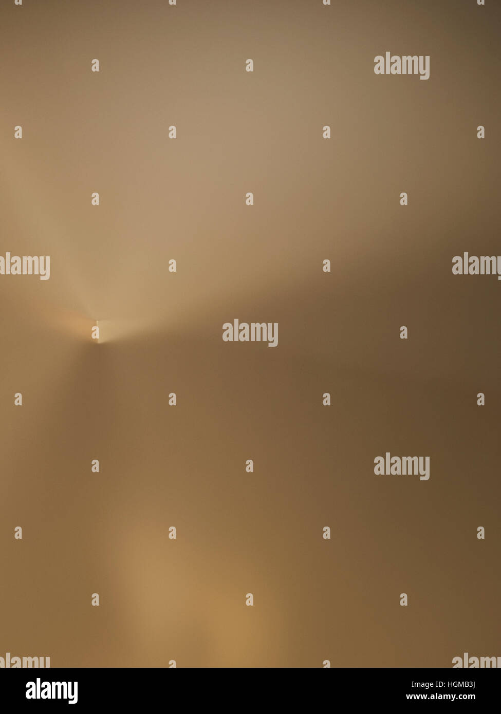 Abstract shapes pushing through a hazy background Stock Photo - Alamy