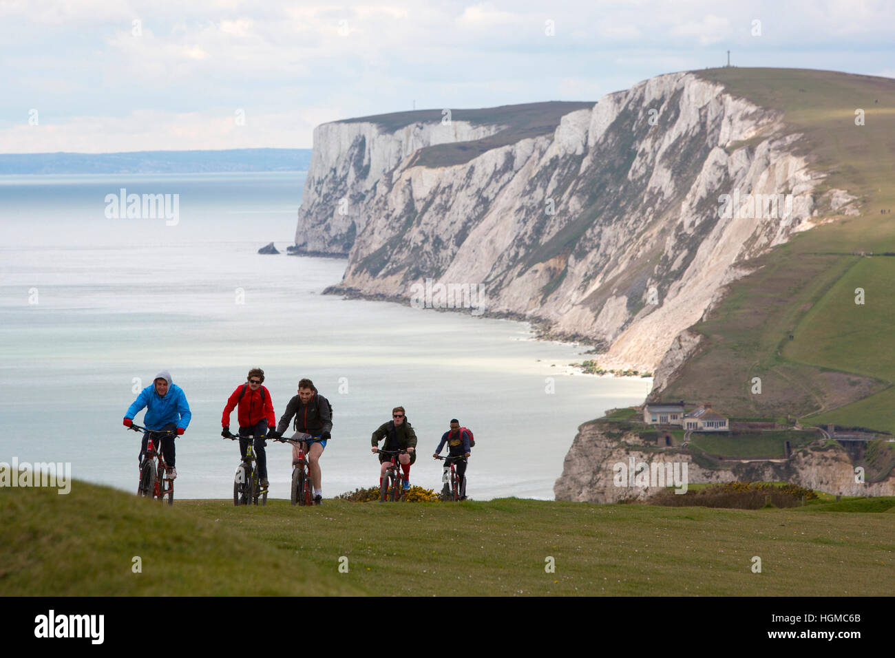 Mountain Biking Afton Down, Freshwater Bay, Tennyson Down, Isle of ...