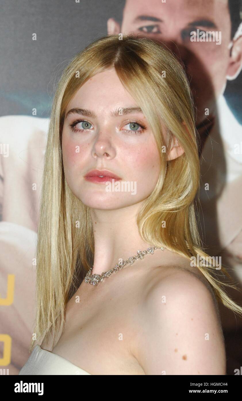 Elle Fanning at arrivals for LIVE BY NIGHT Premiere, TCL Chinese 6 ...
