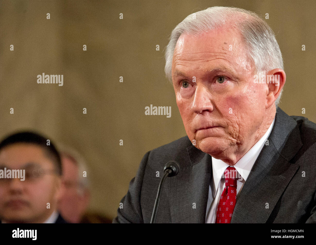 United States Senator Jeff Sessions (Republican of Alabama) delivers ...