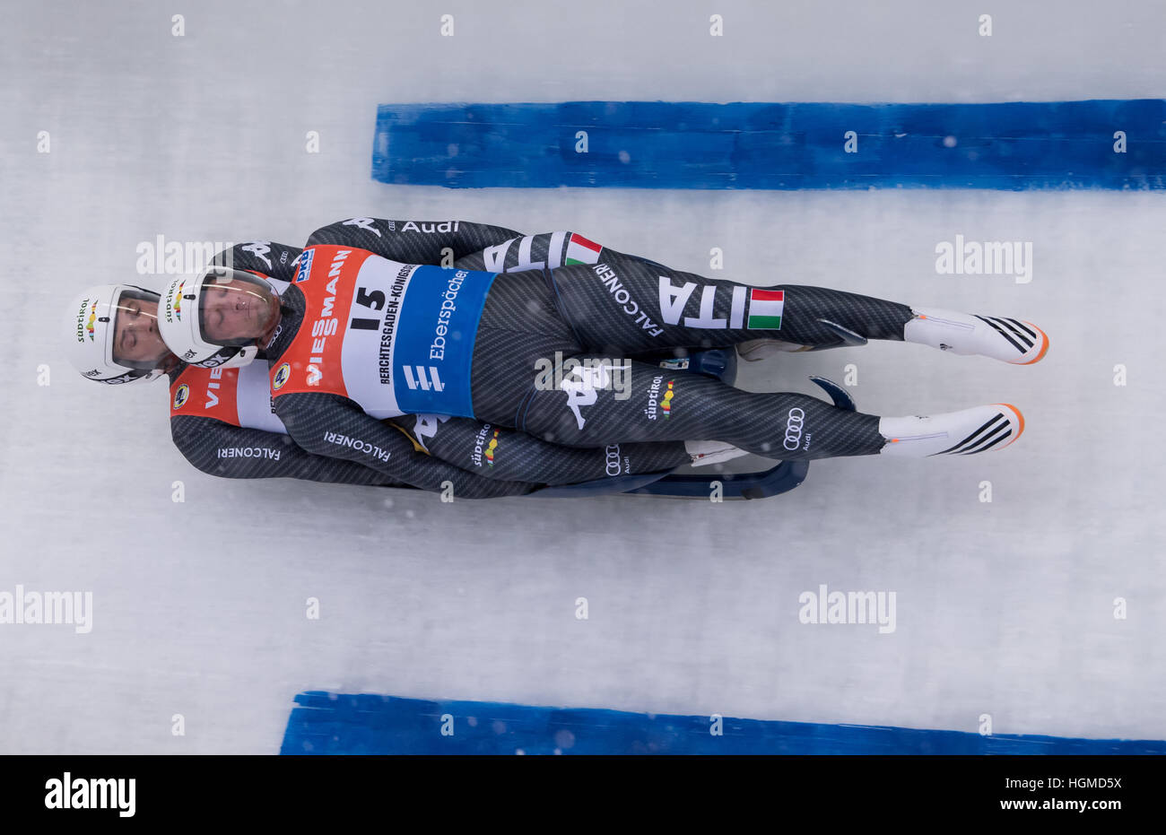 Koenigssee, Germany. 05th Jan, 2017. Christian Oberstolz and Patrick ...