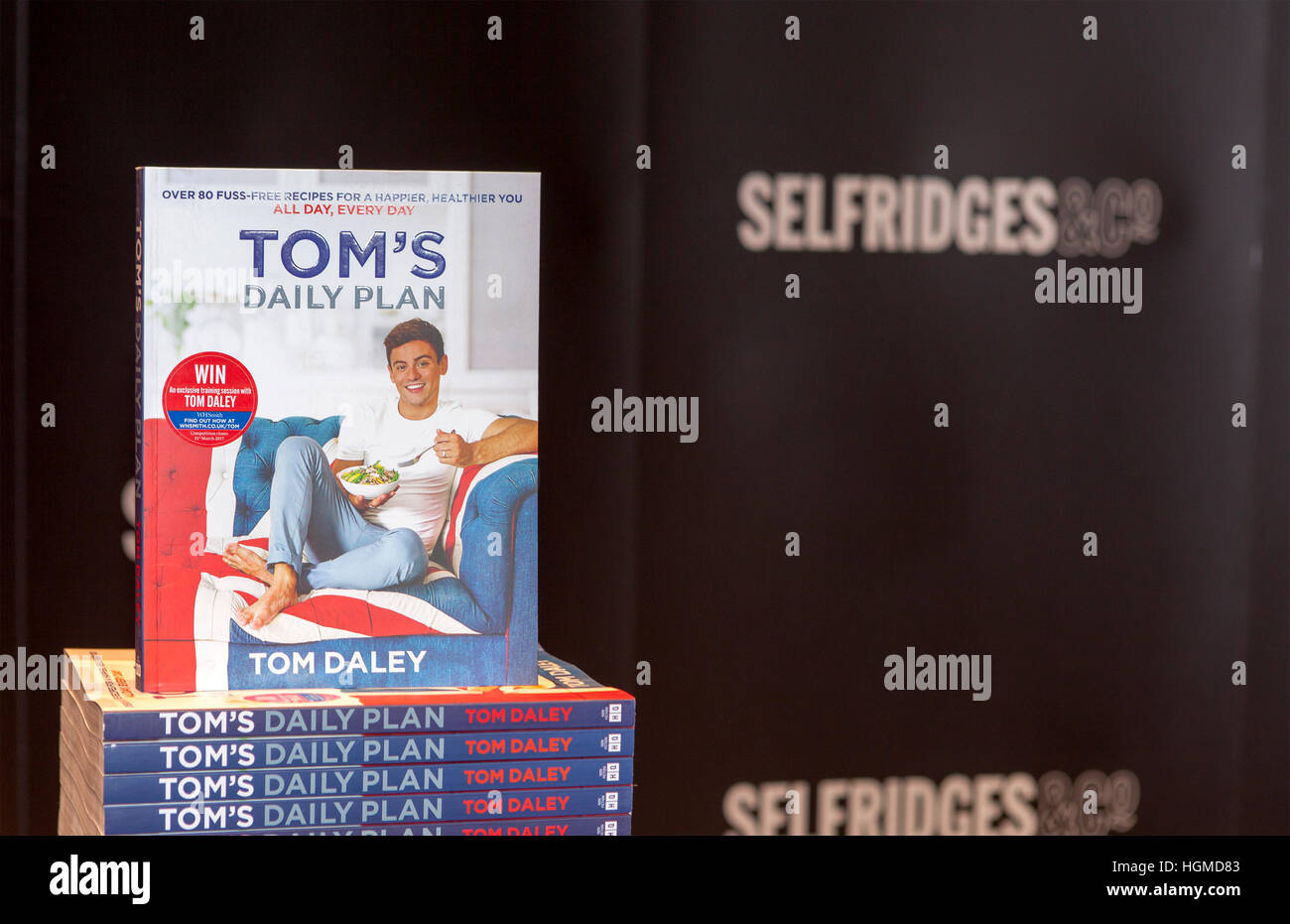 Tom Daley Book Signing, Trafford, Manchester, UK: 10th Jan 2017 ...