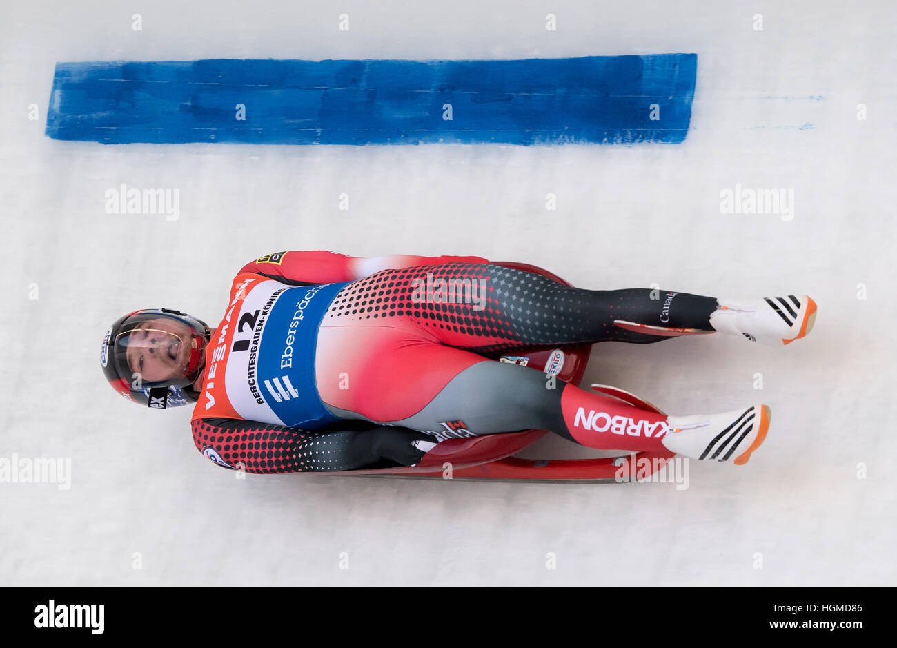 Koenigssee, Germany. 06th Jan, 2017. Mitchel Malyk in action at the ...