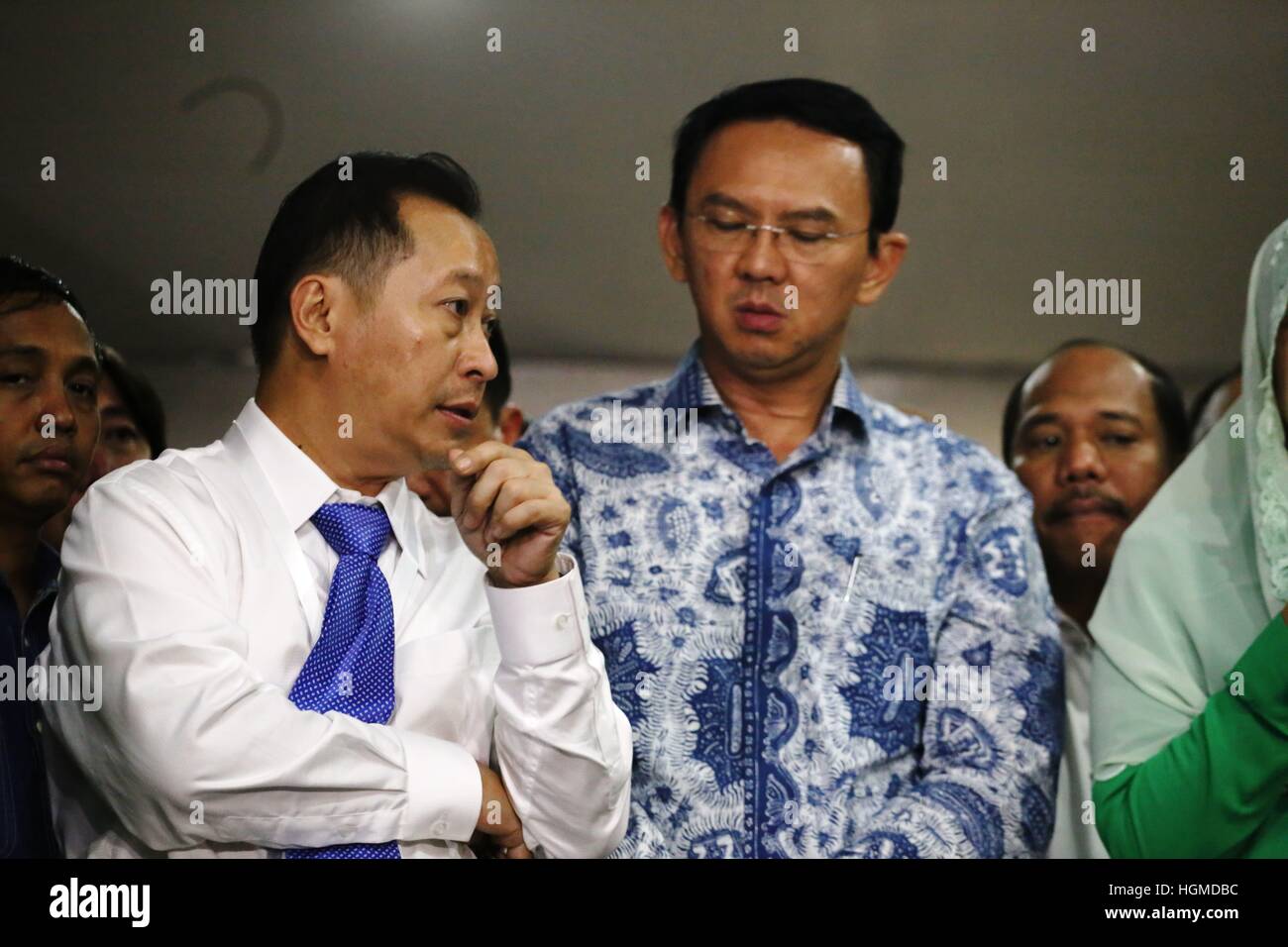 Jakarta, Jakarta, Indoensia. 10th Jan, 2017. The trial continued with ...