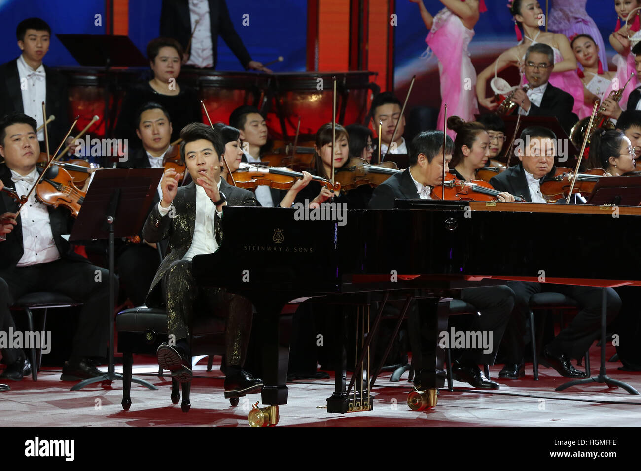 (EDITORIAL USE ONLY. CHINA OUT). Shenyang, China. 10th Jan, 2017 ...