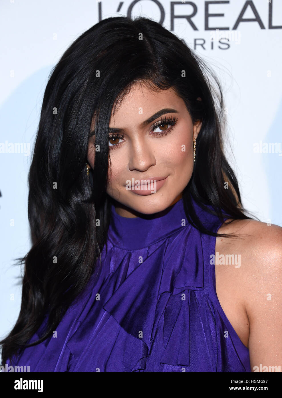 West Hollywood, California, USA. 10th Jan, 2017. Kylie Jenner arrives ...