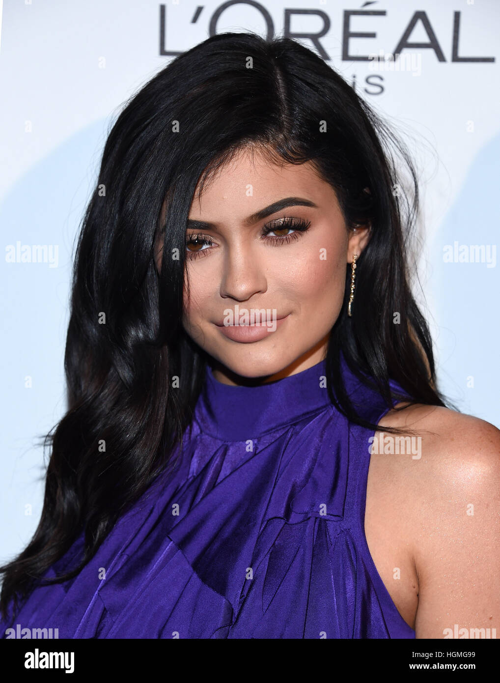 West Hollywood, California, USA. 10th Jan, 2017. Kylie Jenner arrives ...