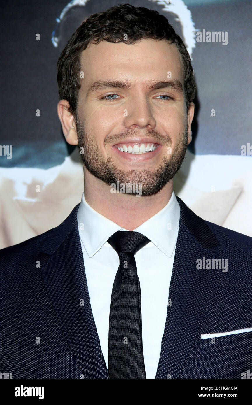 Austin Swift attends the 'Live By Night' premiere at TCL Chinese ...