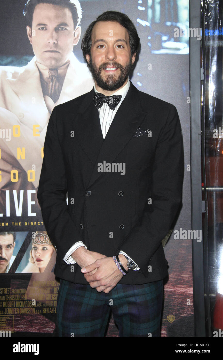 Jonathan Kite attends the 'Live By Night' premiere at TCL Chinese ...