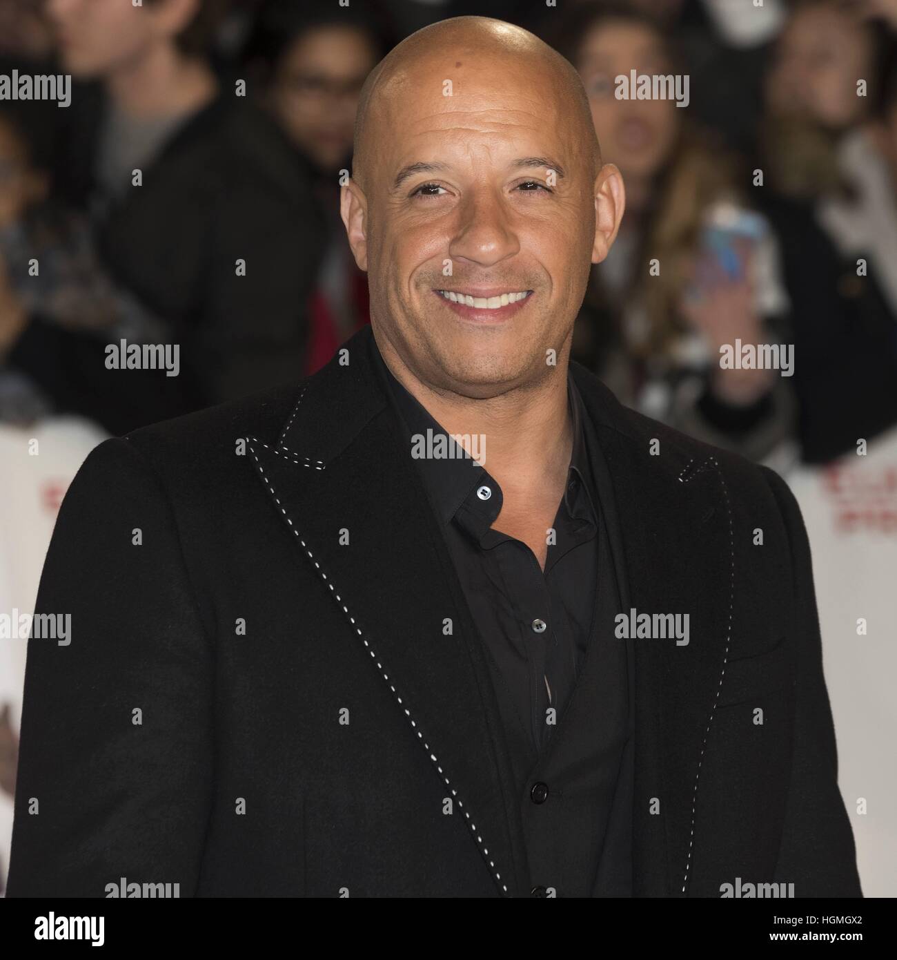 London, UK. 10th Jan, 2017. Vin Diesel attends the European Premiere of ...