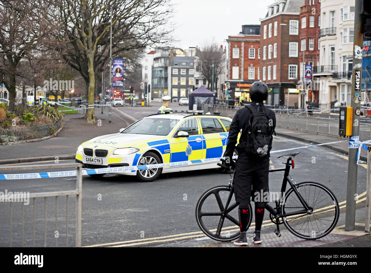 Brighton police incident hi-res stock photography and images - Alamy