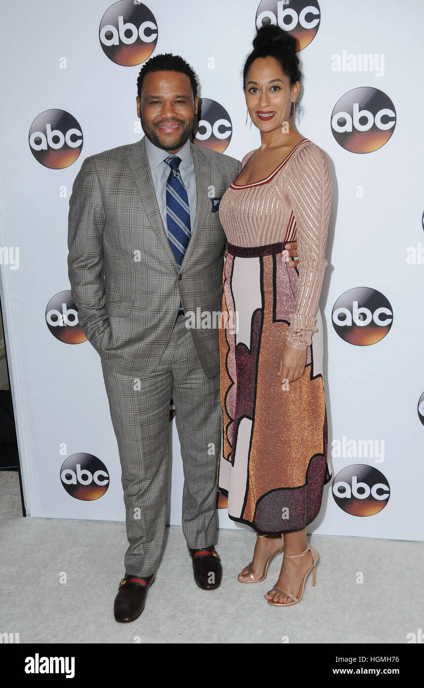 Anthony Anderson, Tracee Ellis Ross. Disney ABC Television Group TCA ...