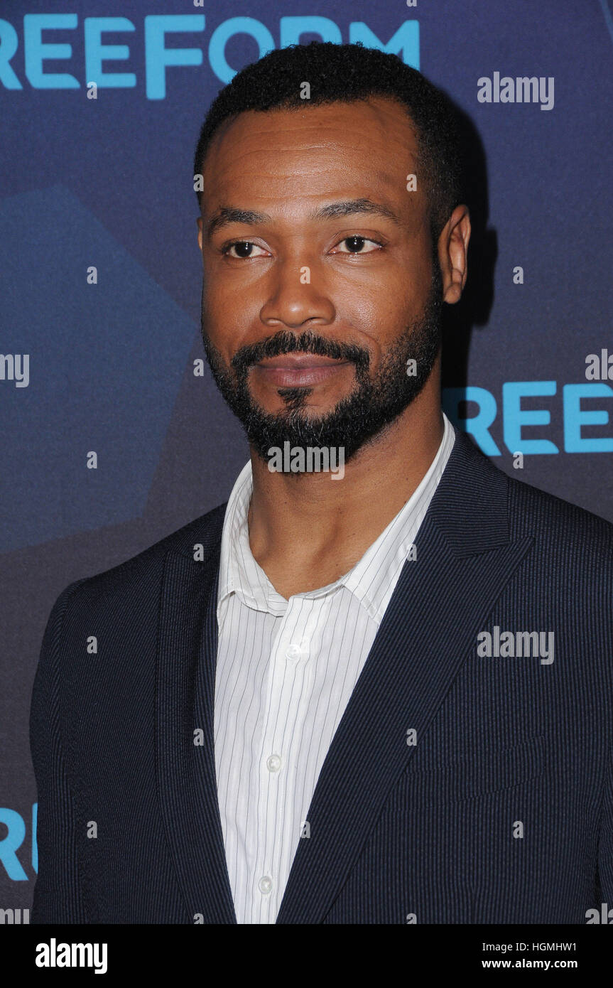 Isaiah Mustafa. Disney ABC Television Group TCA Winter Press Tour 2017 ...