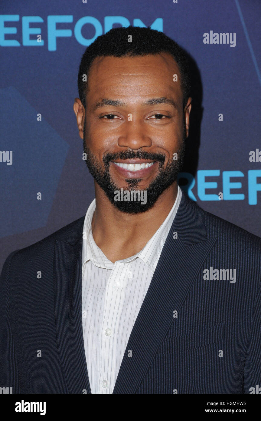 Isaiah Mustafa. Disney ABC Television Group TCA Winter Press Tour 2017 ...