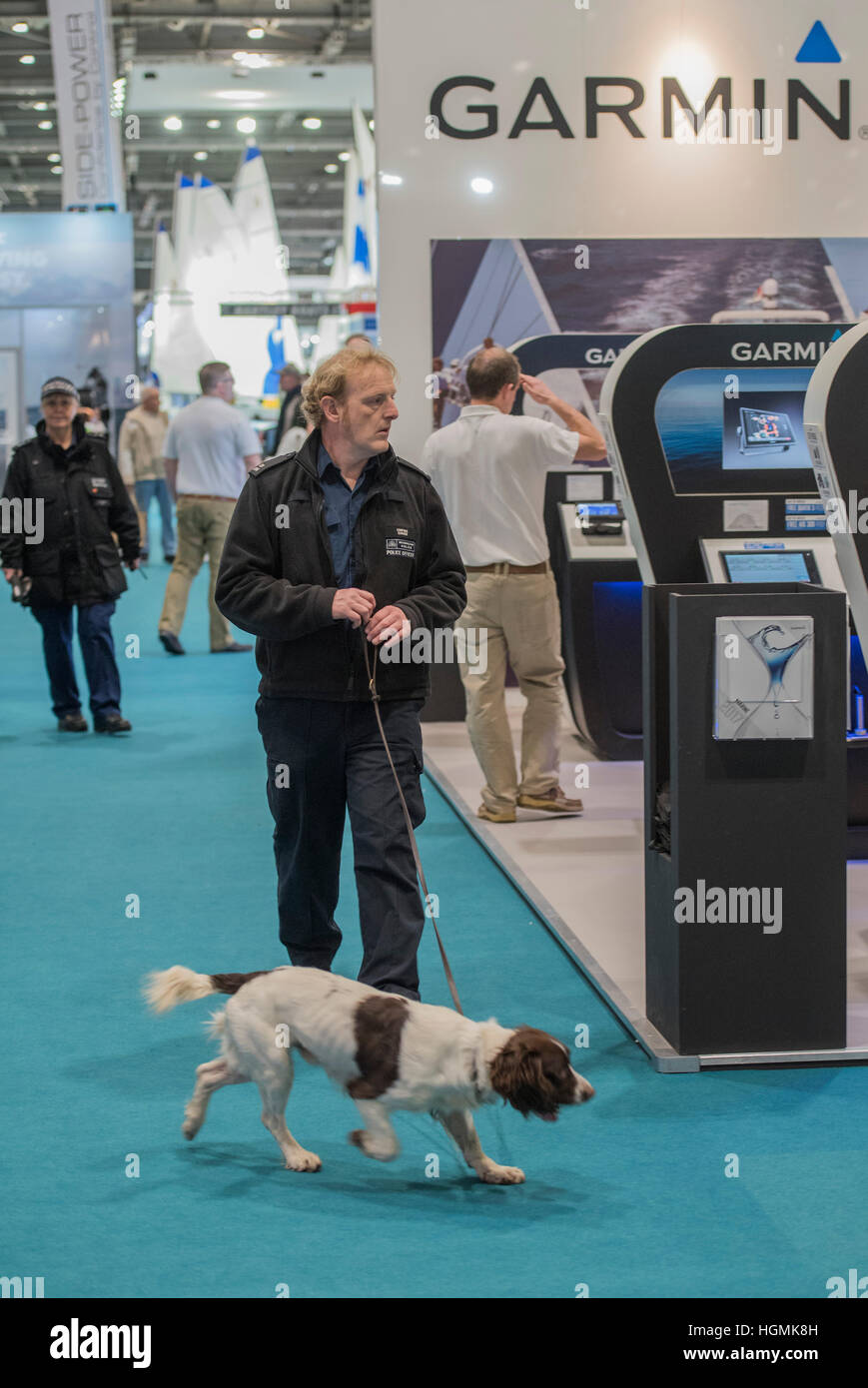London excel dog show hi-res stock photography and images - Alamy
