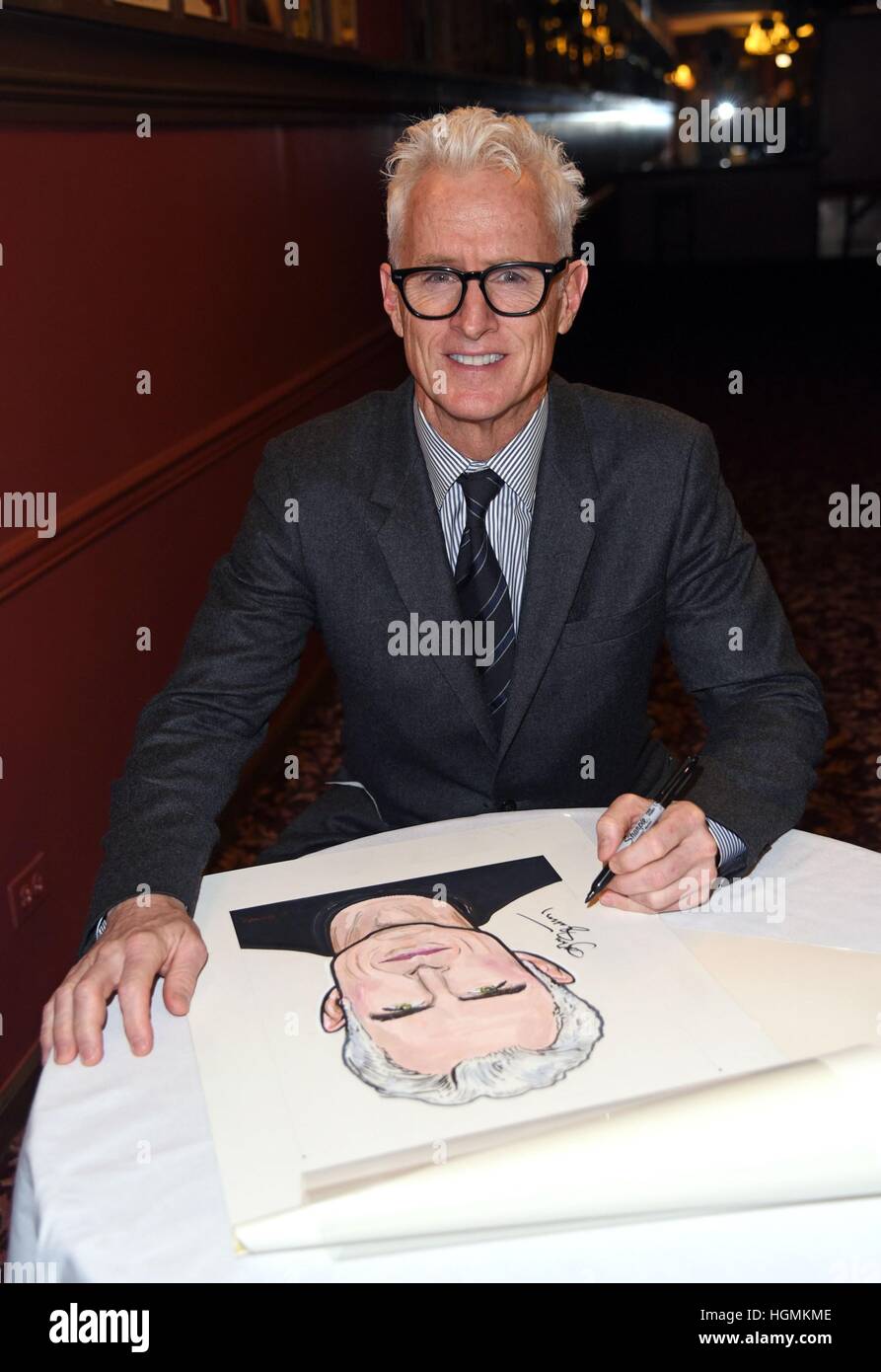 New York, NY, USA. 10th Jan, 2017. John Slattery at arrivals for FRONT ...