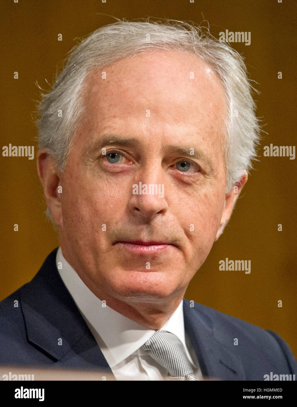 Washington DC, USA. 11th January 2017.United States Senator Bob Corker ...
