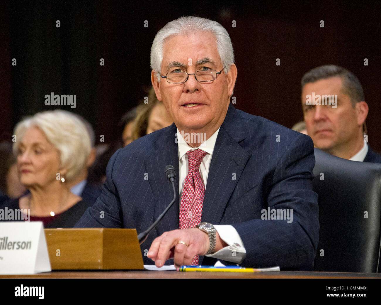 Washington, Us. 11th Jan, 2017. Rex Wayne Tillerson, former chairman ...
