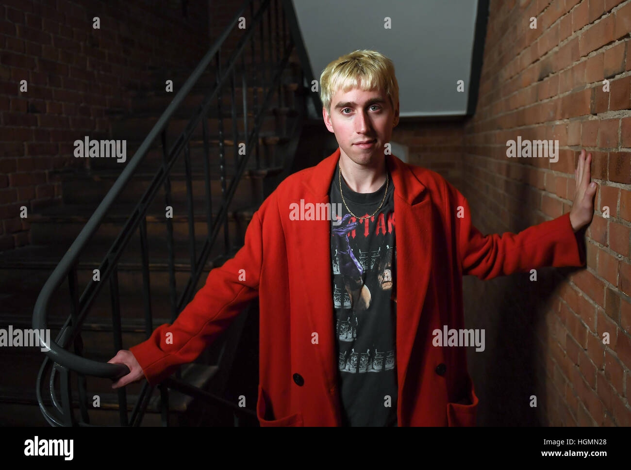 EXCLUSIVE - The Austrian singer Maurice Ernst from the band "Bilderbuch ...